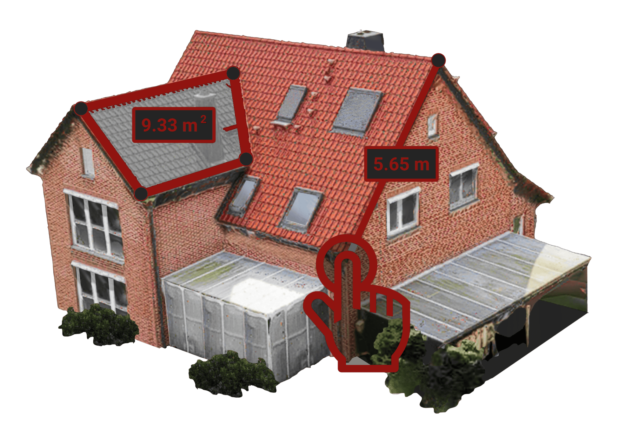 Dachvermessung mit Drohne - Wir vermessen Ihr Dach